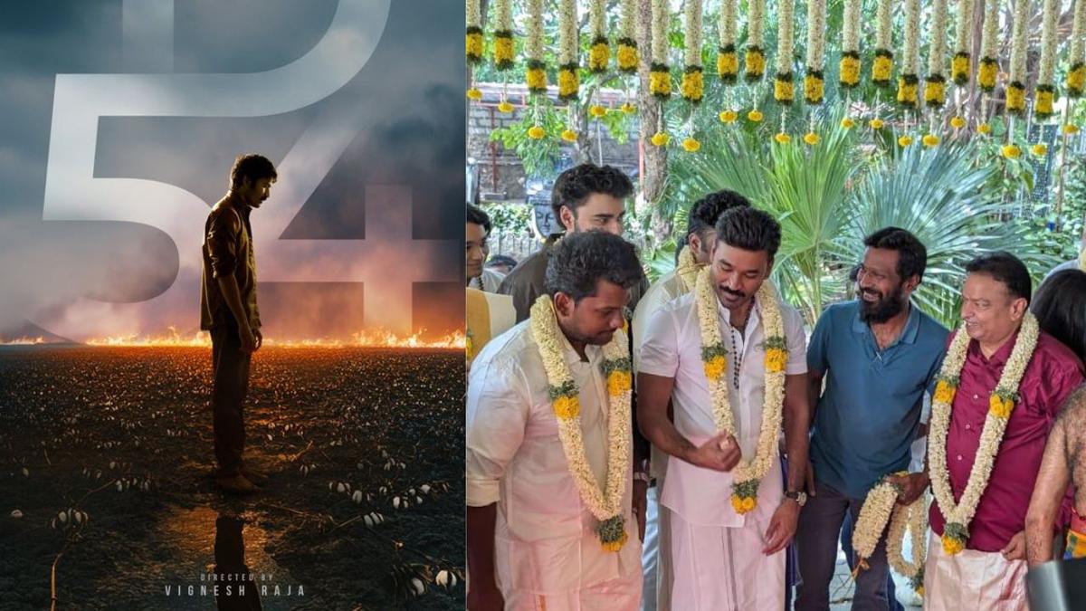 Dhanush Teams Up With Vignesh Raja for Film ‘D54’
