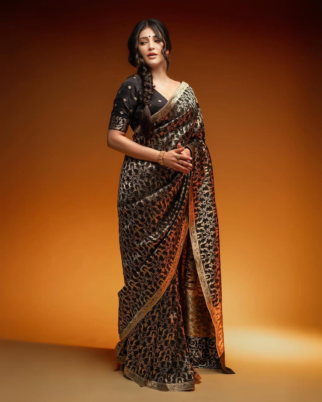 Shruti Haasan on Teaming Up With Rajinikanth in Coolie | THR India