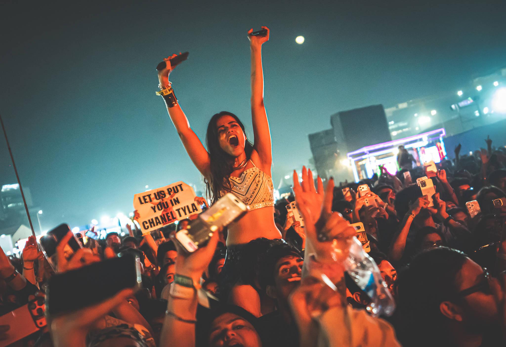 Tyla, de Witte & Lil Yachty Rock Indian Sneaker Festival - THR India